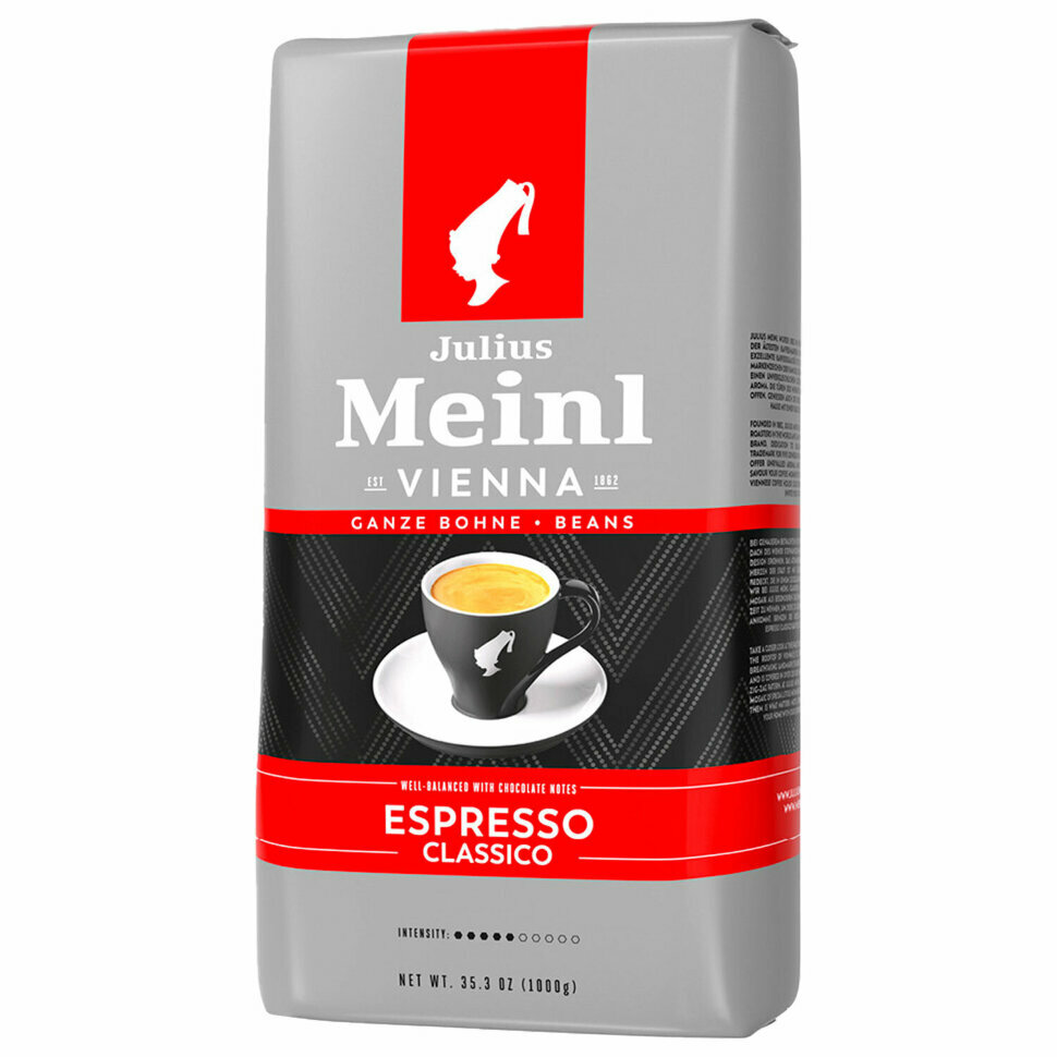 Кофе в зернах JULIUS MEINL "Espresso Classico Trend Collection" 1 кг, италия, 89534, 622747