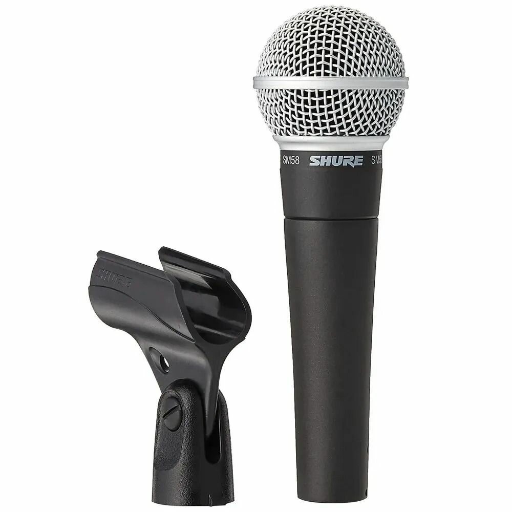Вокальный микрофон Shure SM58-LC , черный, матовый, динамический