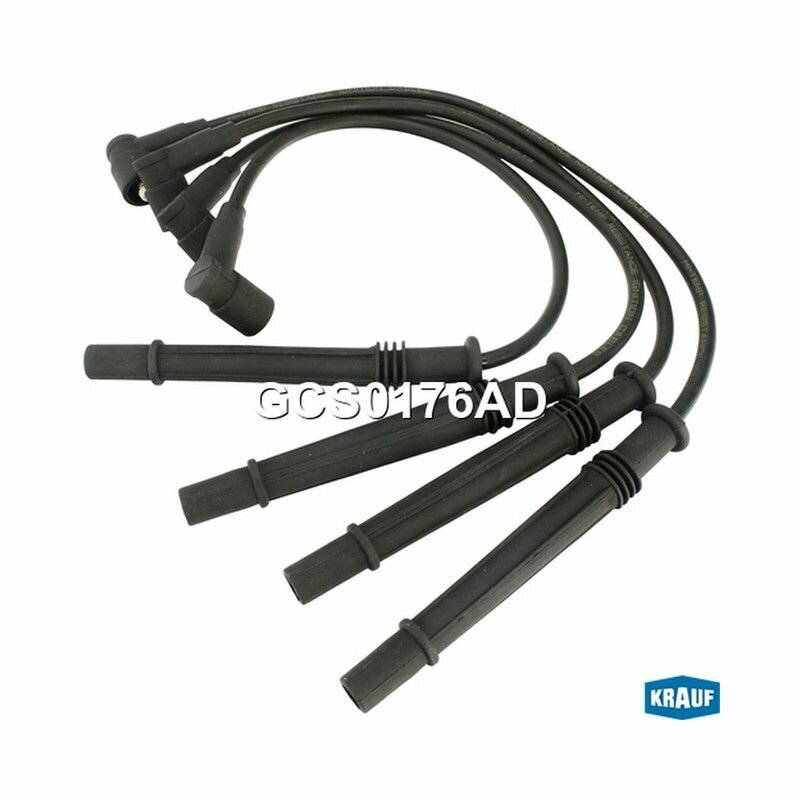 Провода высоковольтные комплект KRAUF GCS0176AD для а/м RENAULT LOGAN II, SANDERO II, CLIO III, CLIO IV, KANGOO, KANGOO Express