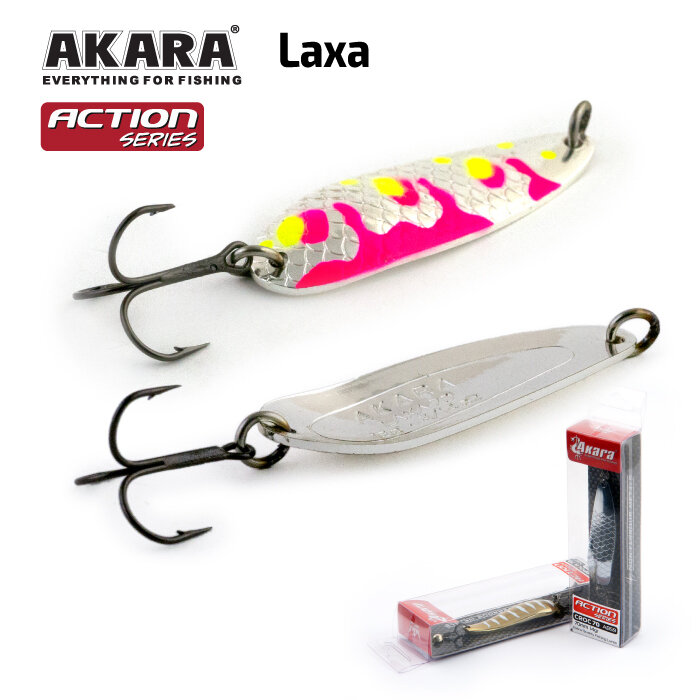 Блесна колеб. Akara Action Series Laxa 60 17 гр. 7/13 oz. AB87