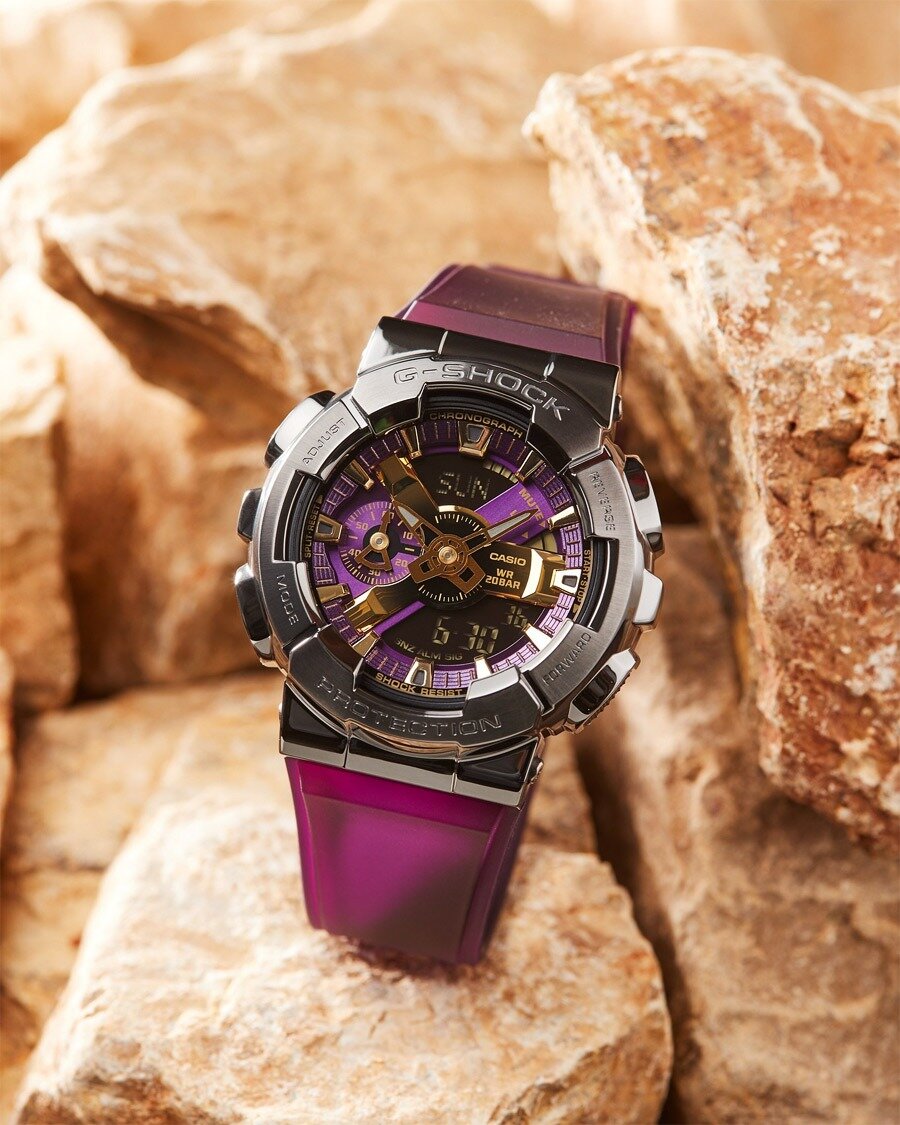 Наручные часы CASIO G-Shock, фиолетовый — фото 1