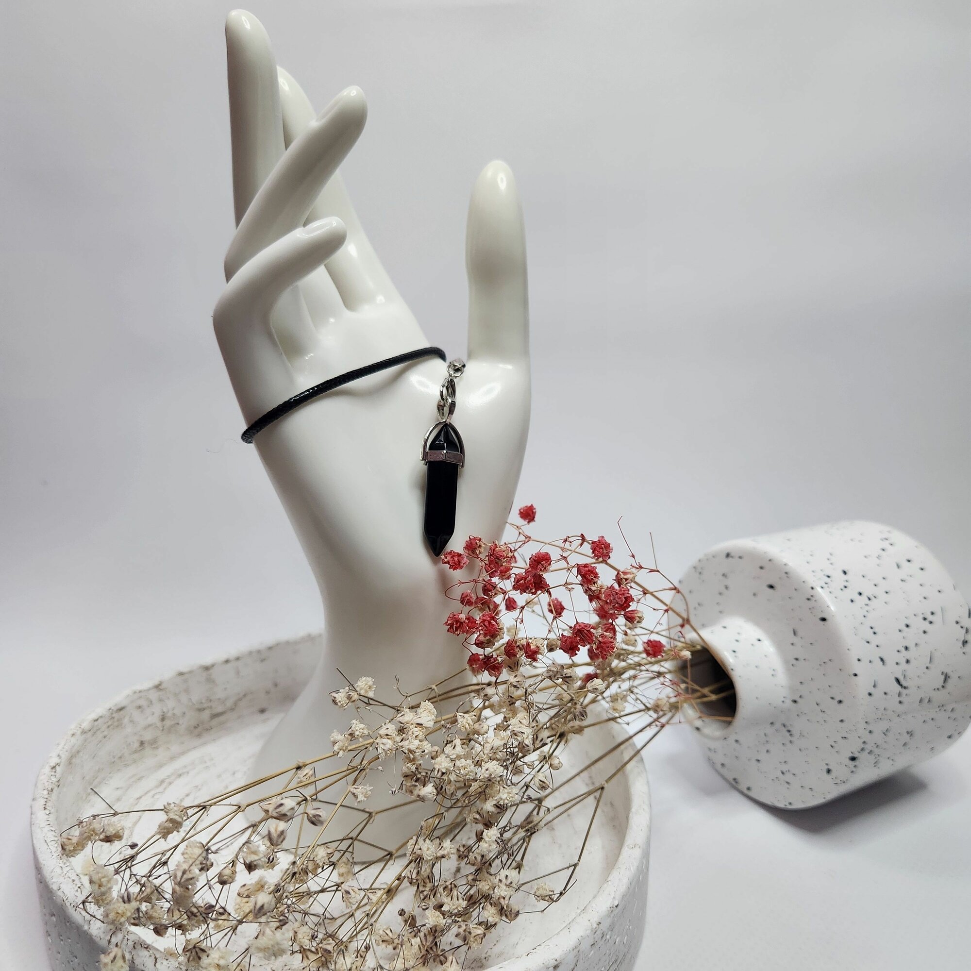 Маятник биолокационный, кулон