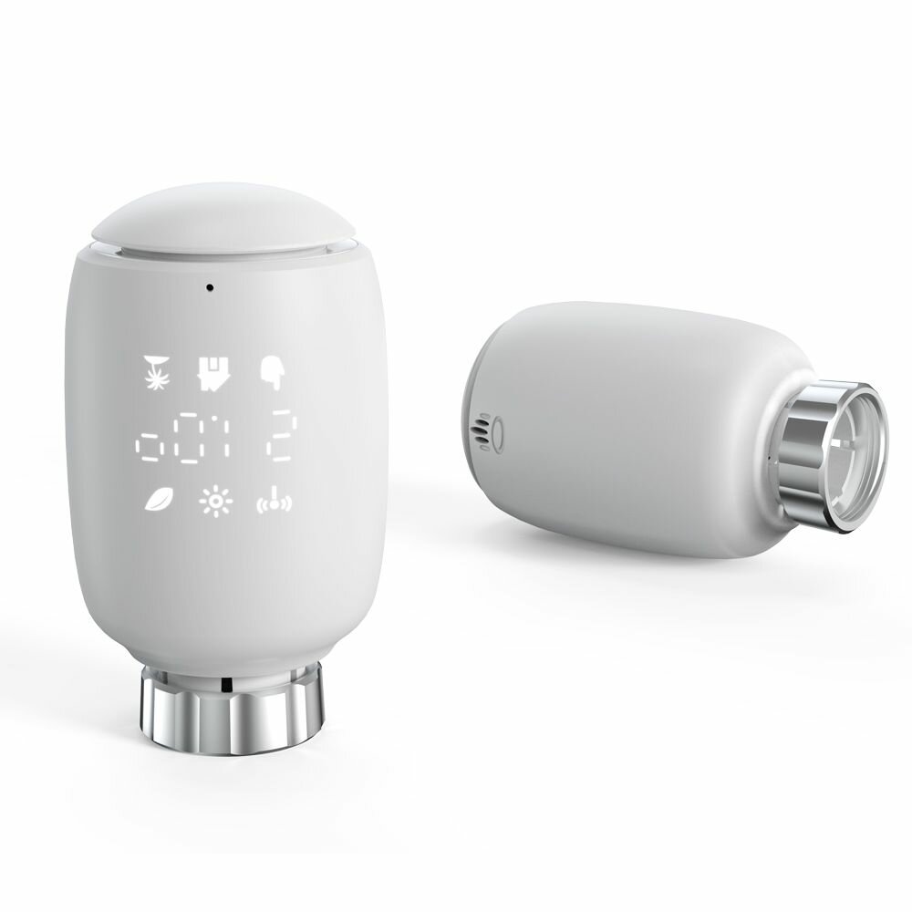 Tuya Zigbee 3.0 термостатический клапан радиатора, голосовое управление
