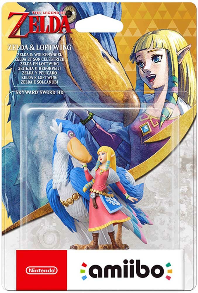 Amiibo. Фигурка Зельда и Небокрыл / Zelda & Loftwing (The Legend of Zelda Collection)