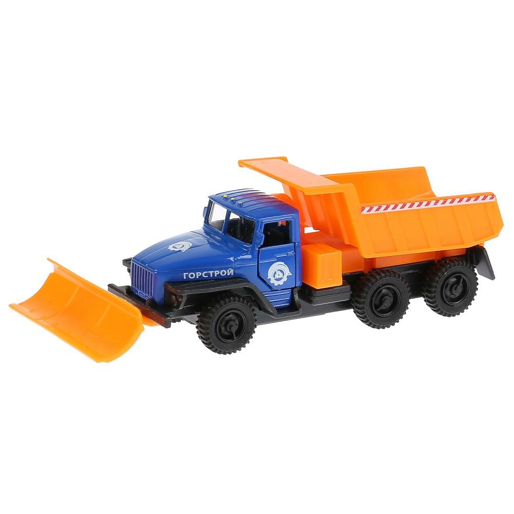 Модель машины Технопарк Урал 5557 снегоуборочный, инерционная SB-16-53-A-WB