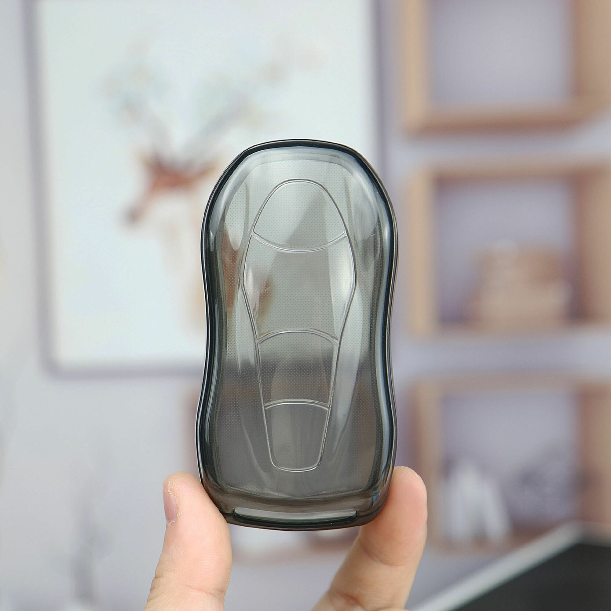 Чехол футляр для ключа Geely, 03C, TPU, Черный