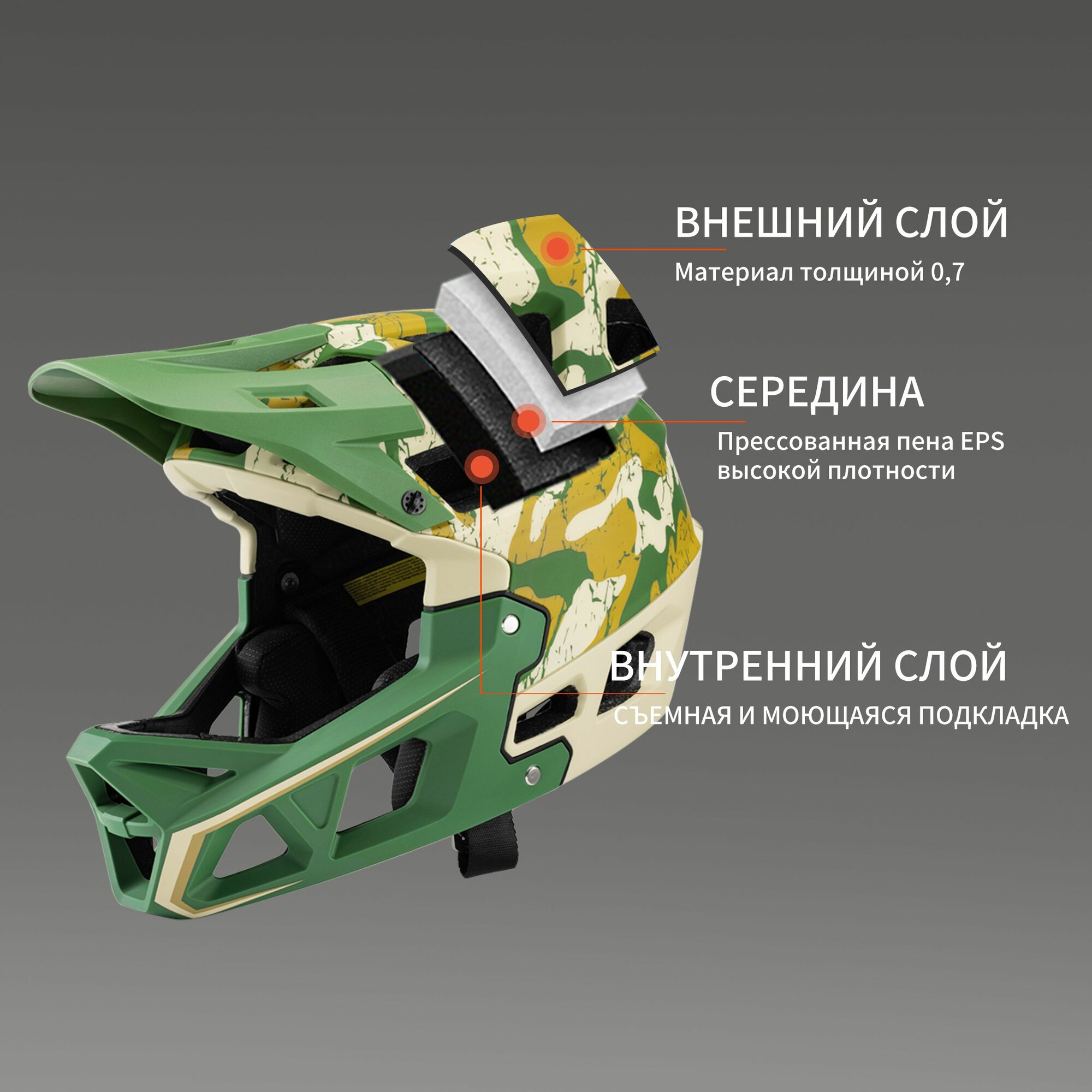 Шлем защитный — фото 1