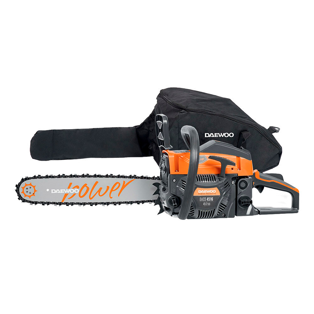 Бензопила Daewoo DACS 4516 3,1 л. с. 16" шаг 0,325" паз 1,5 мм 66 звеньев