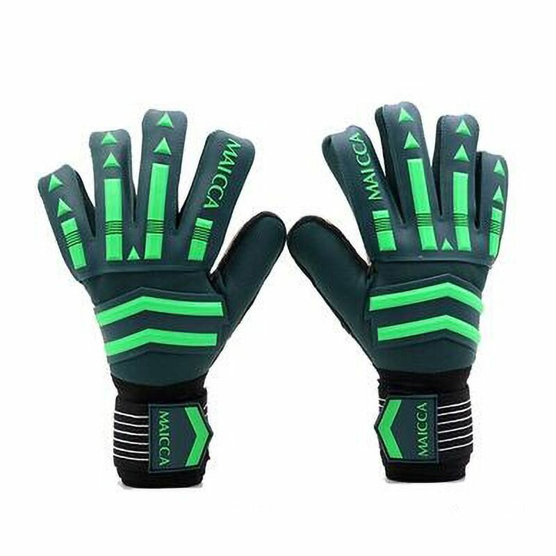 Футбольные вратарь с Finger Guard полностью латексные перчатки