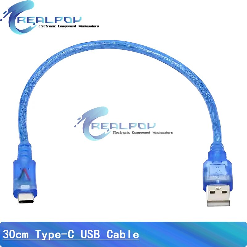 30см Type-C USB кабель REALPOY