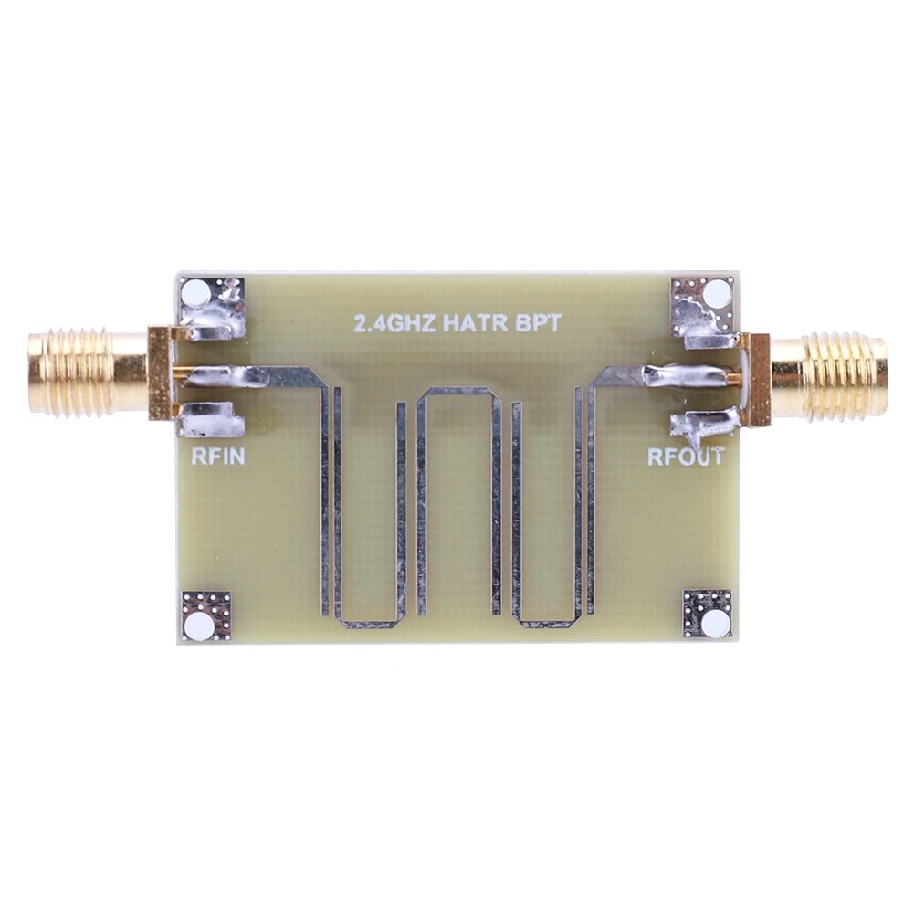 2,4 ГГц Microstrip Bandpass Filter двусторонняя печатная плата Bandpass Filter Module электронный компонент