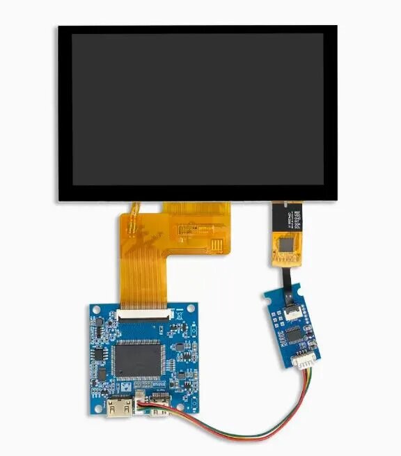 5-дюймовый TFT ЖК-экран с CTP