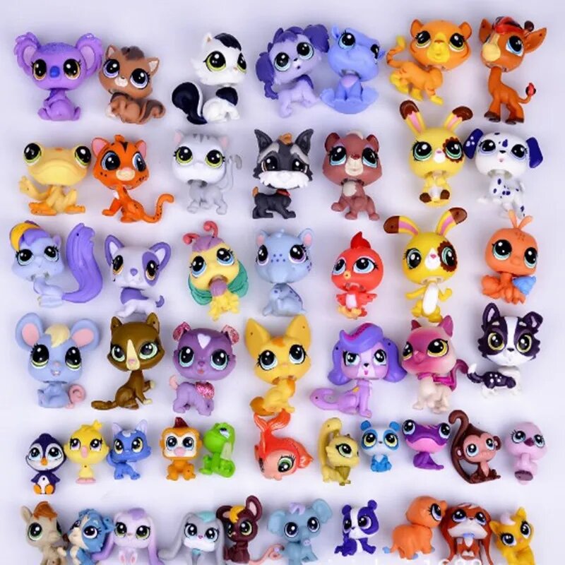 Мини-фигурки животных Ribow, 15 шт, цвет 15PCS No Repeat