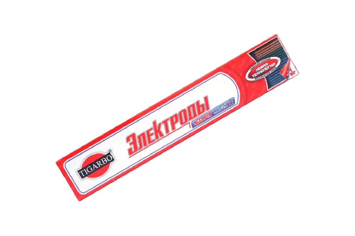 TIGARBO Электроды АНО-21 Ассорти 2/2.5/3 мм, 1 кг для дуговой сварки стали