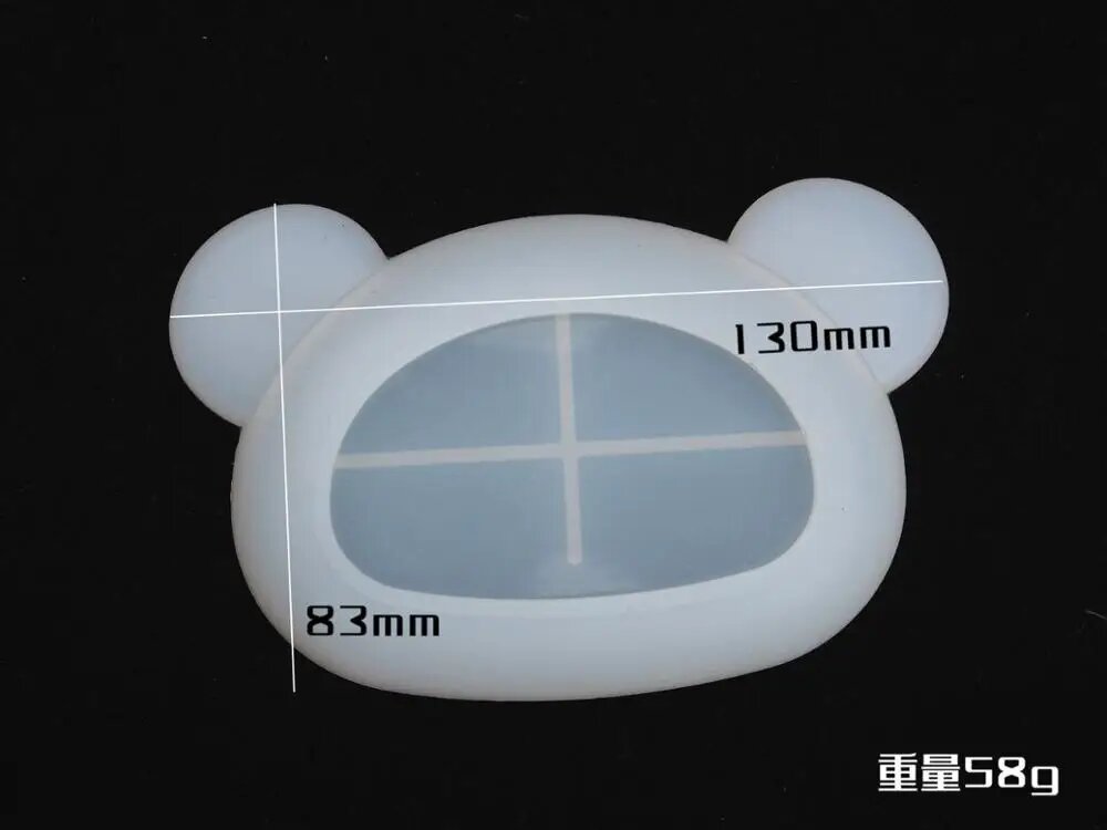 Силиконовые формы для мыла медведь голова кот ракушка цветок A