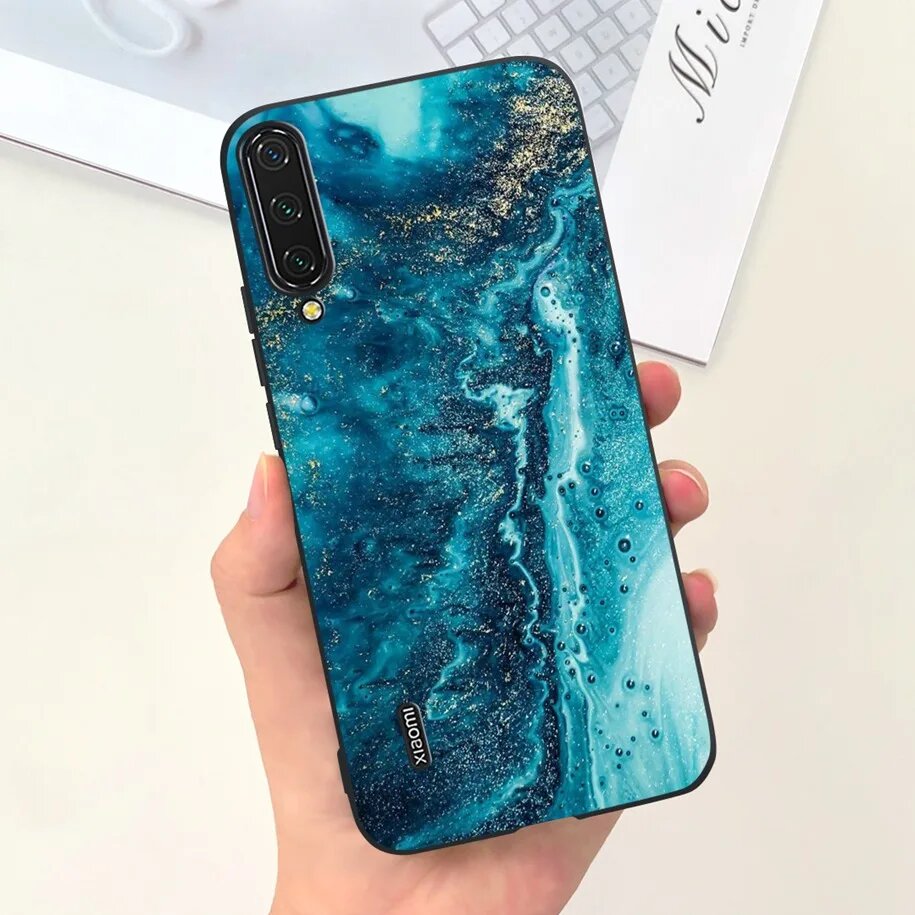 Чехол для Xiaomi Mi A3, мраморный узор, Capa-U17