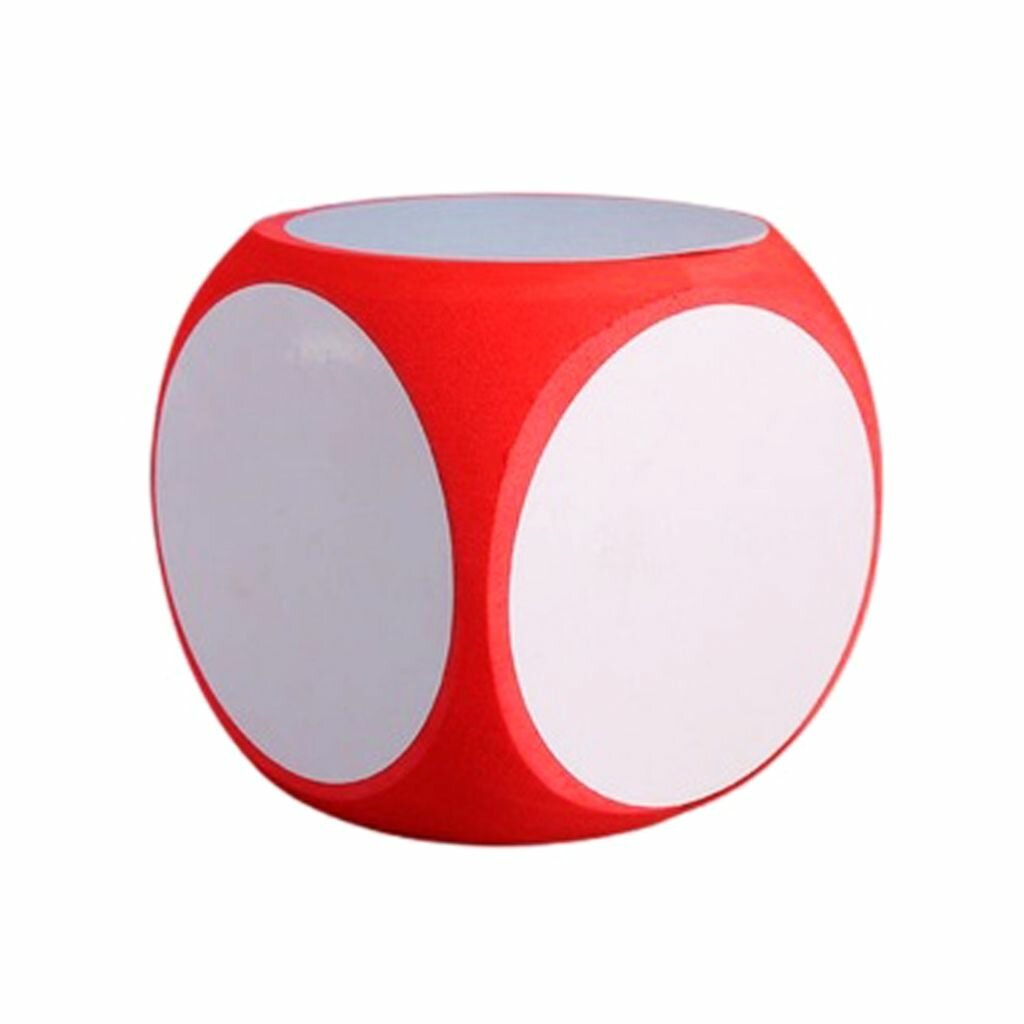 Стиральные кубики для игр, красный