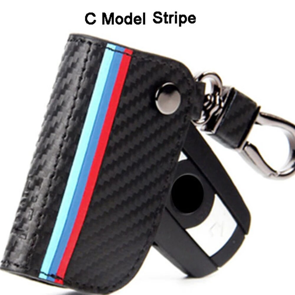 Чехол для ключей BMW C Model Stripe, черный