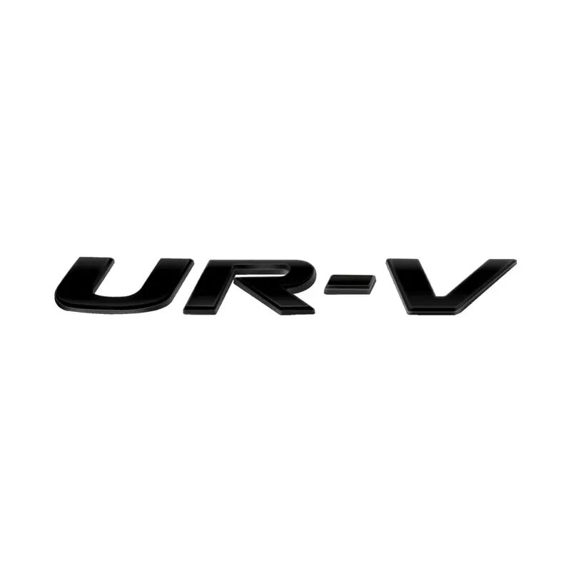 3D ABS Chrome UR-V URV Автомобильная буква Логотип задний хвост Наклейки на багажник эмблема значок наклейка стикер аксессуары для стайлинга автомобиля