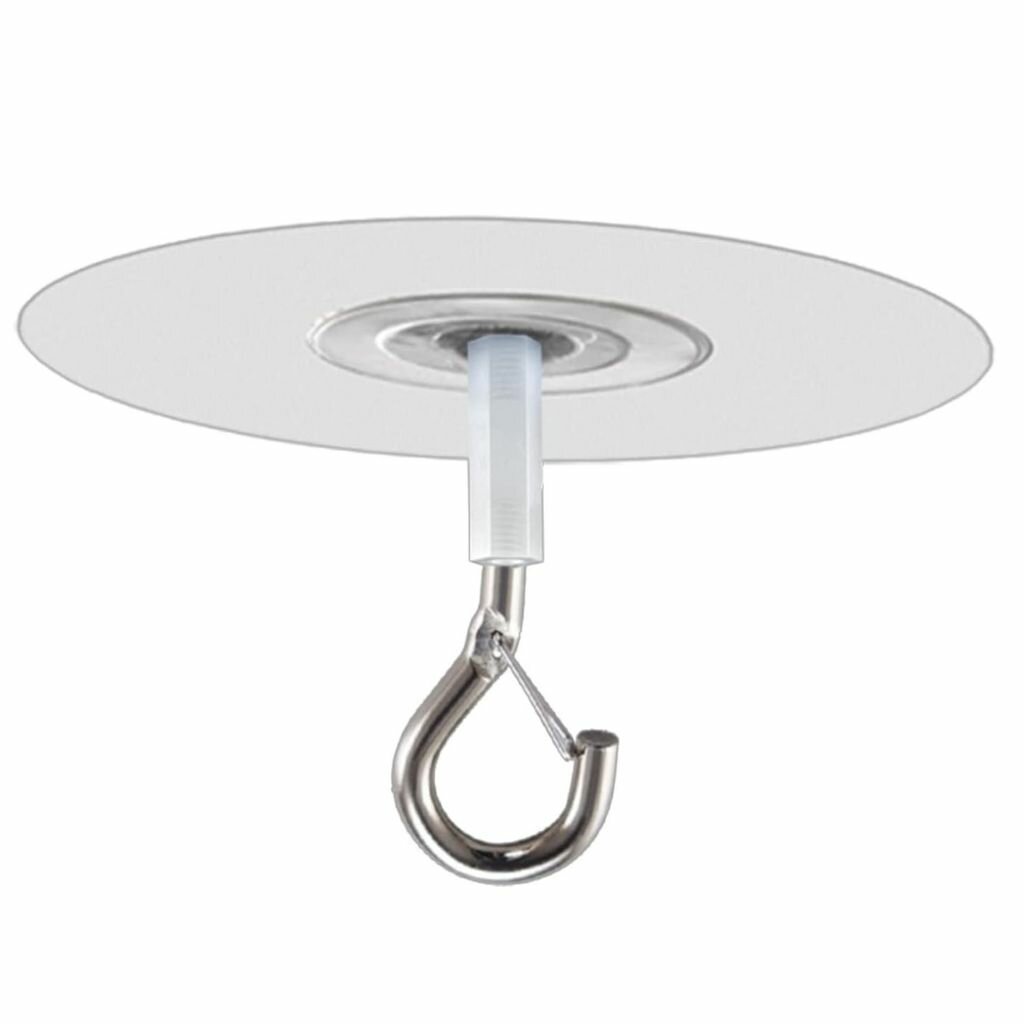 Крючок для ванной, Наклейка на потолке без следов, 3 шт.