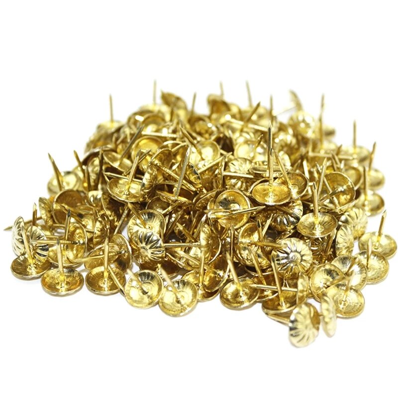 Декоративные гвозди из стали Gold 100 шт.