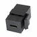 Адаптер USB 3.1 Type C ALLOYSEED Черный, черный