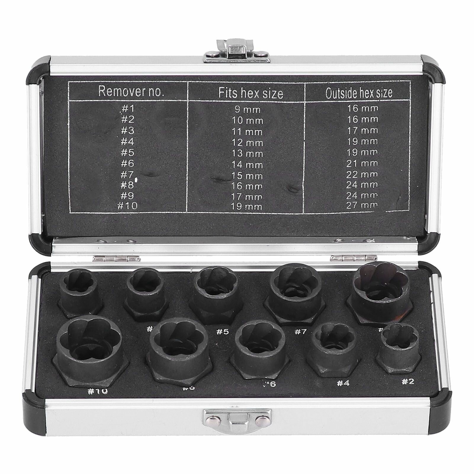 Экстракторы для гаек и болтов, ржавые, поврежденные, зачищенные детали, набор инструментов для извлечения головок, высокий стиль