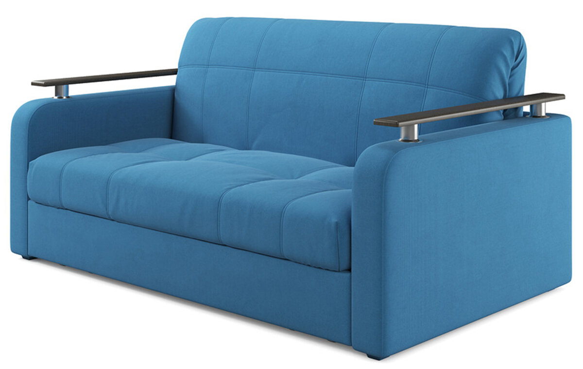 Диван аккордеон Ромул 120 Mazeri blue 33