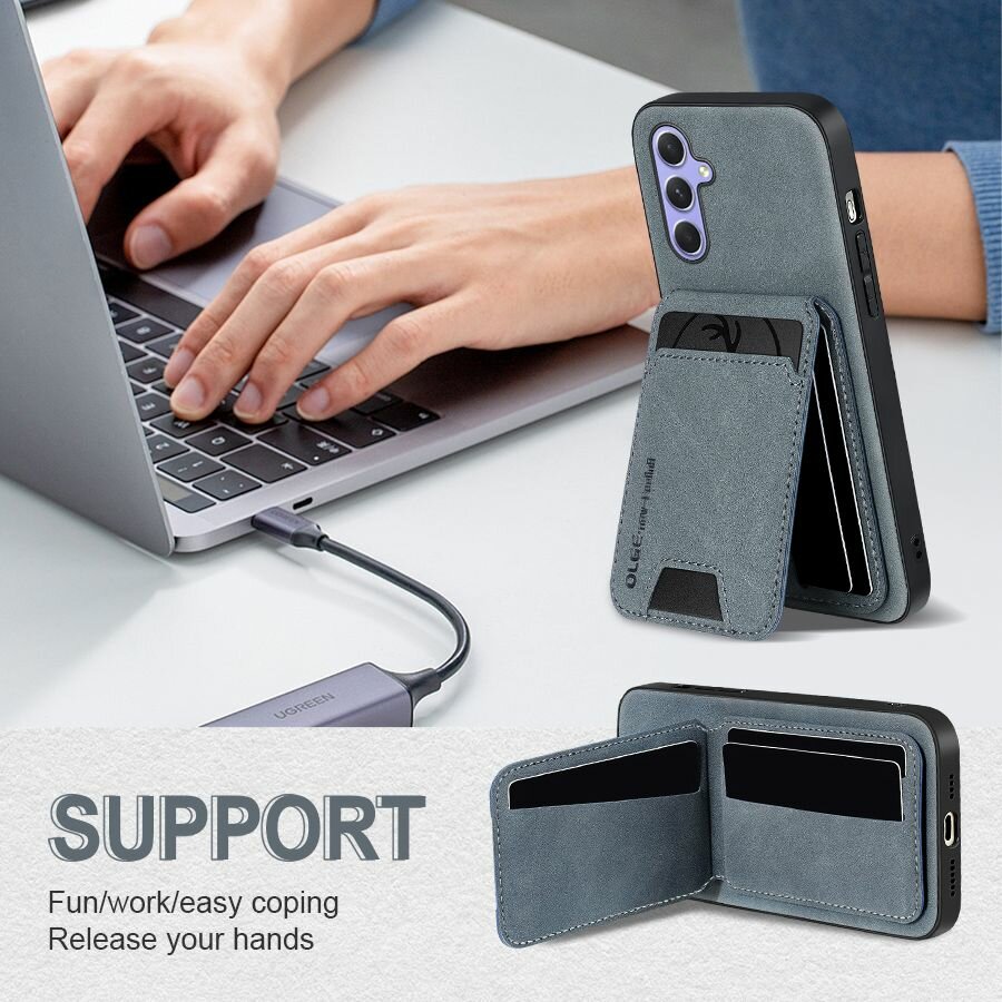 Чехол для Samsung Galaxy A55 /(Самсунг Галакси А55)/Чехол для мобильного телефона в виде бумажника/бумажник