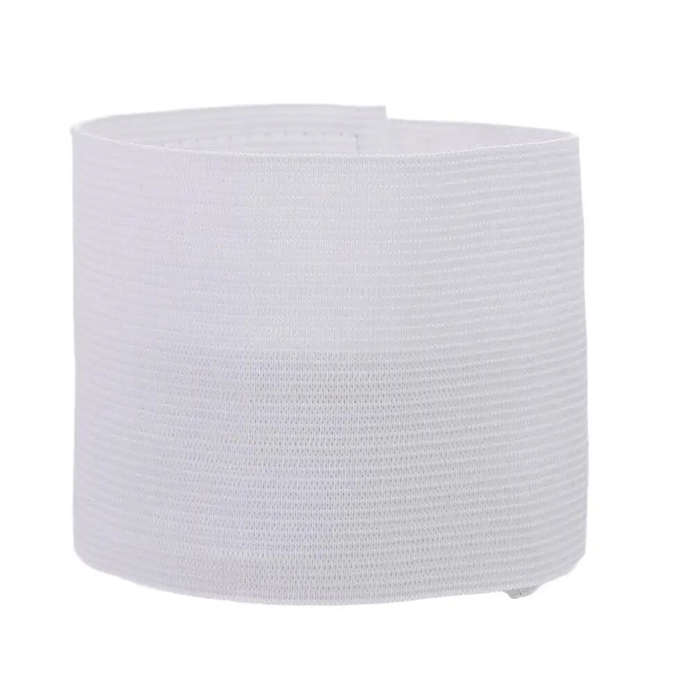 Футбольная капитанская повязка из полиэстера Белый, White