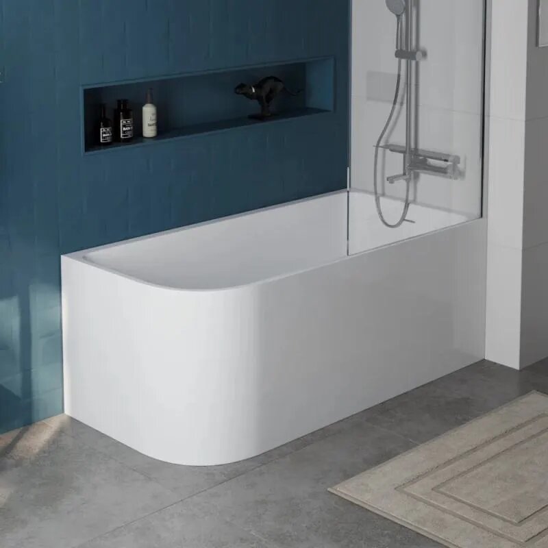 Акриловая ванна BelBagno 170x75 см BB712-1700-730-R