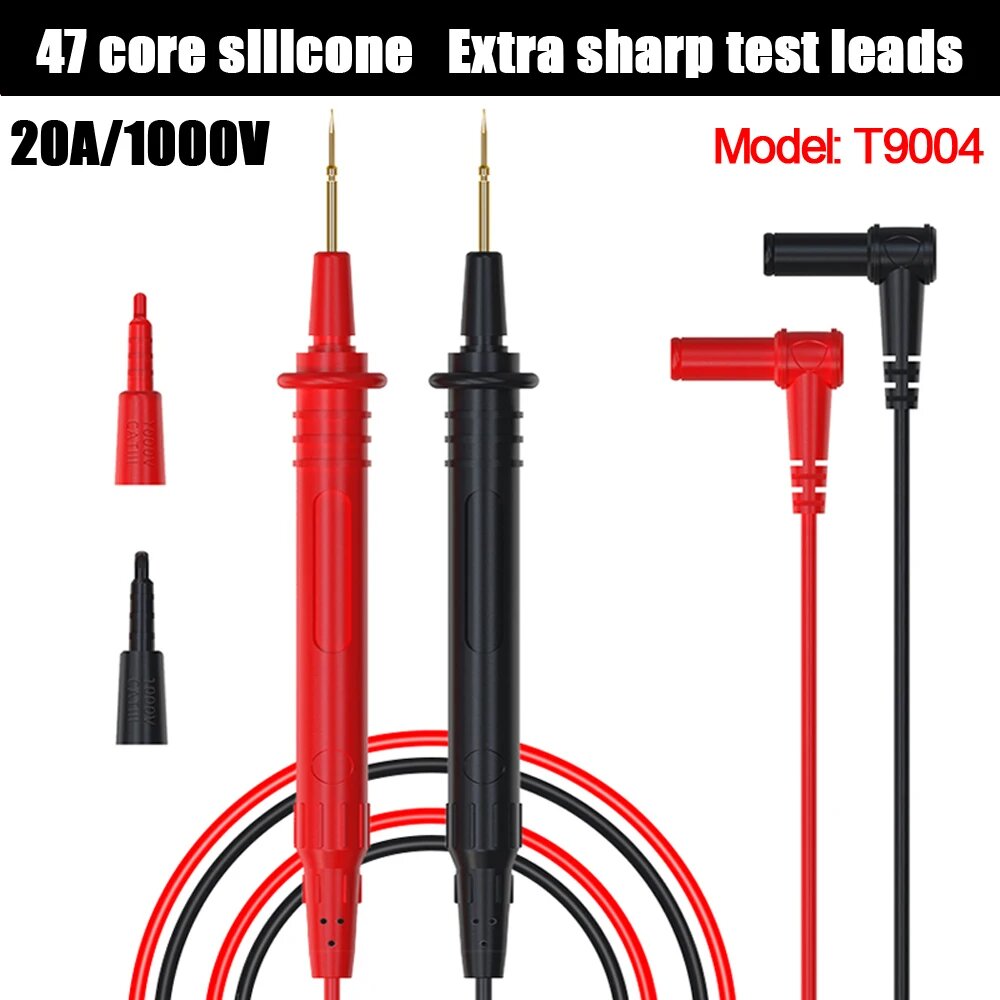 Тестовые провода 20A/1000V 47-Core Silicone, Model: T9004