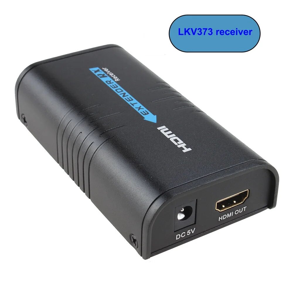 HDMI удлинитель LKV373 V2.0 Receiver, EU Plug