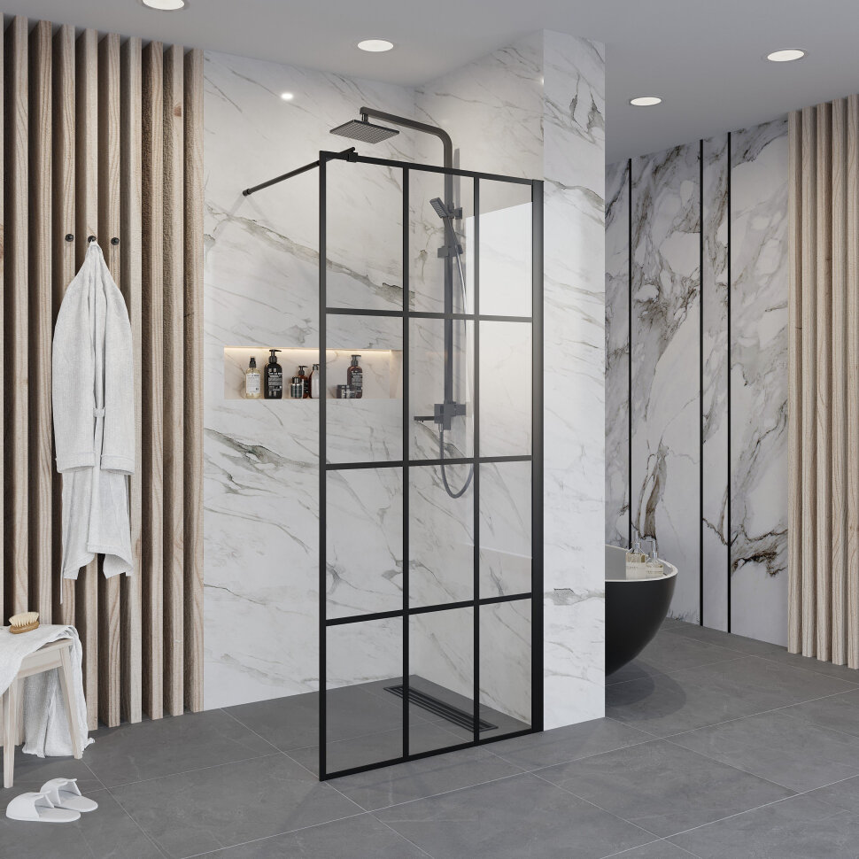 Душевая перегородка NG-685-11BLACK
