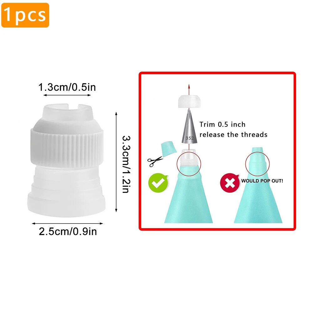 Насадки для глазури "Русский тюльпан", 26 шт, нержавеющая сталь S