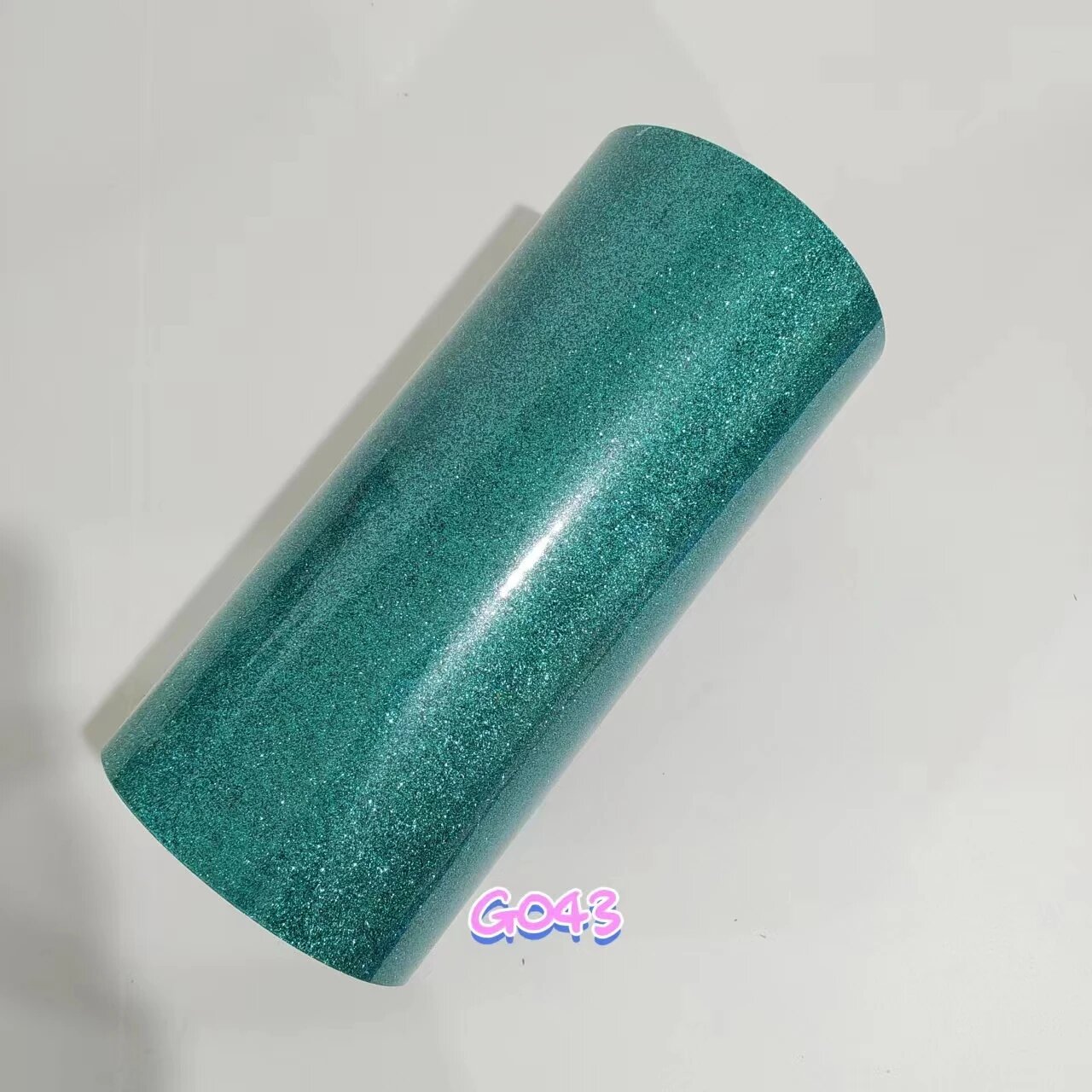 Блестящая термотрансферная пленка CHEONET 30x20 см Бирюзовый, G043 Jade