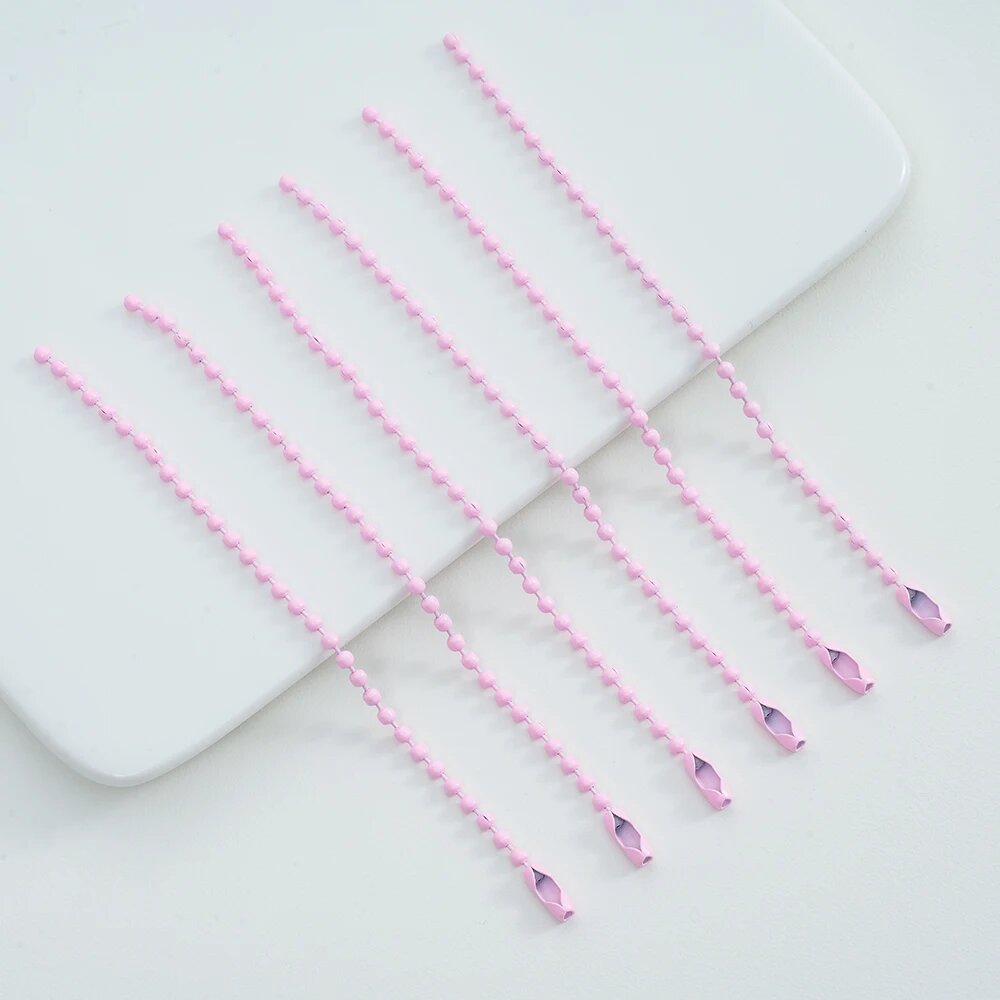 Металлические шариковые цепочки 20 шт.