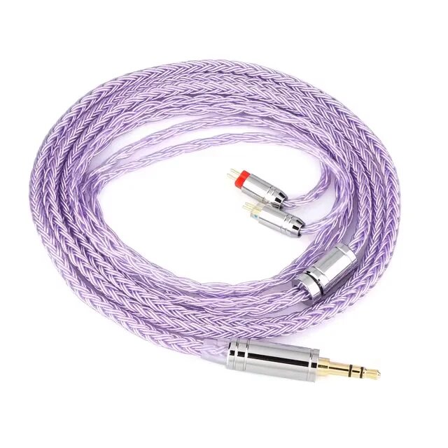 Кабель для наушников Tripowin Zonie, 3.5mm QDC, Lavender