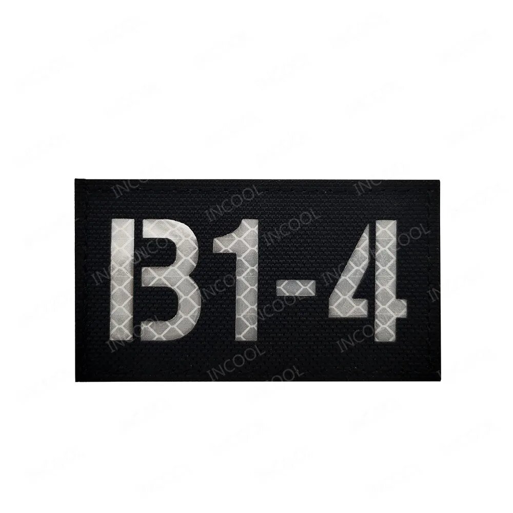 Нашивка B1-4 черная