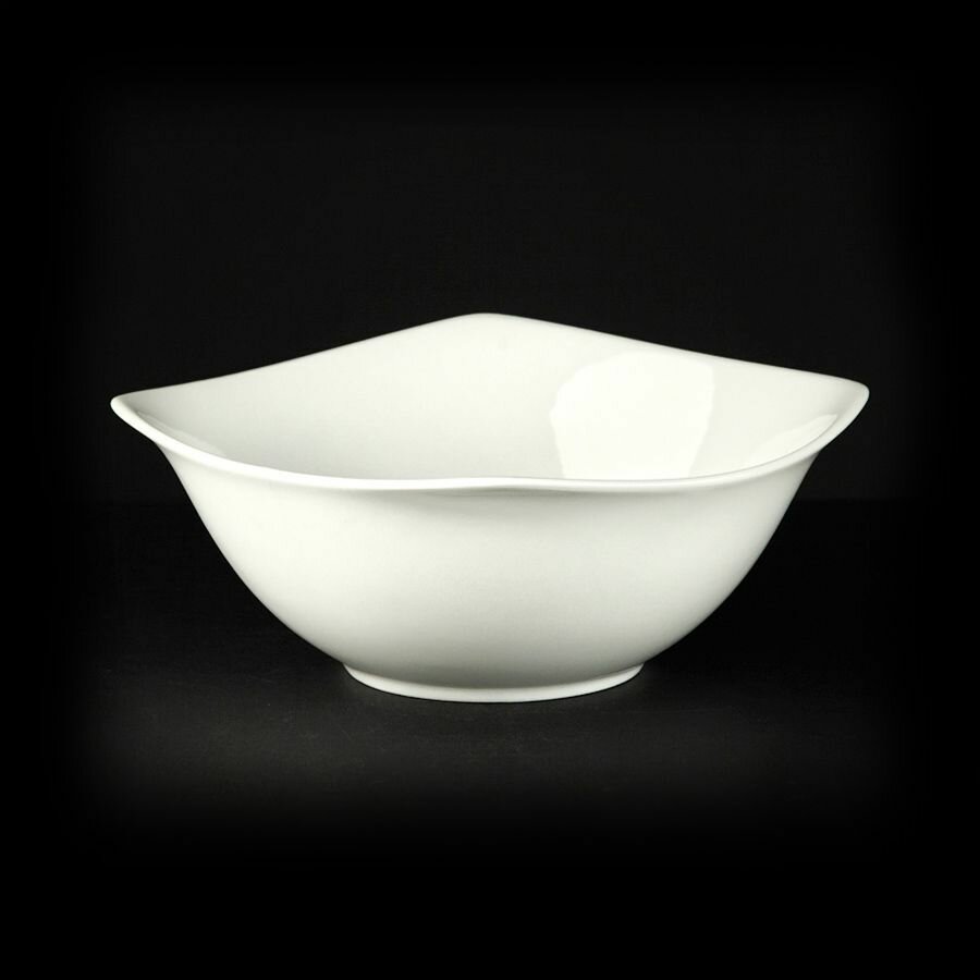 Салатник фарфоровый "CaBaRe" квадратный 900мл 18х18см