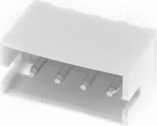 Разъем JST B4B-ZR (LF)(SN) Разъем типа провод-плата угловой 1мм 4 контакта 1шт