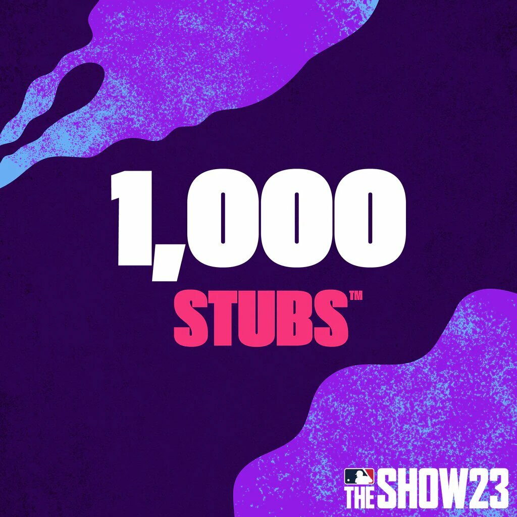 Дополнение Stubs (1,000) for MLB The Show 23, цифровое издание PlayStation 4 и PlayStation 5, регион Турция / код пополнения баланса