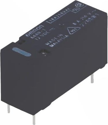Реле OMRON G6RN-1 DC12 Реле электромагнитное SPDT Uобмотки 12ВDC 8A/250ВAC 5A/30ВDC 1шт