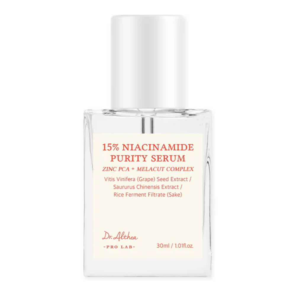 Осветляющая сыворотка с ниацинамидом и цинком Dr. Althea Niacinamide Purity Serum, 30 мл.