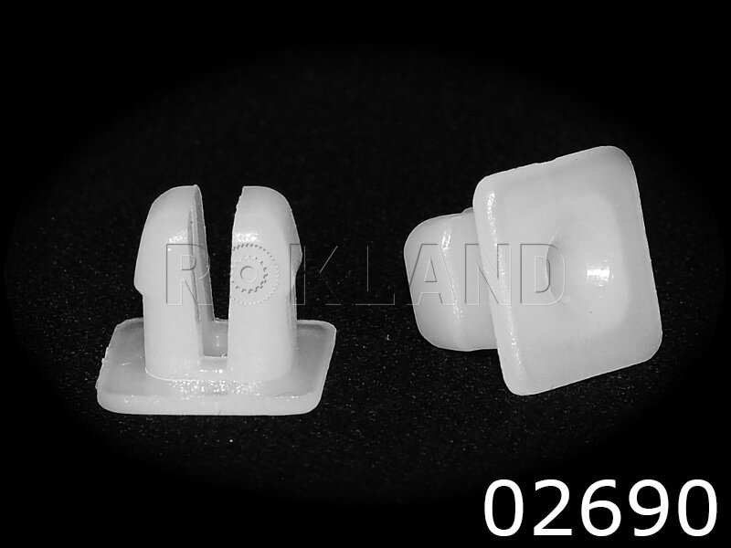 10шт - 02690 клипса автомобильная ACURA/HONDA ROKLAND