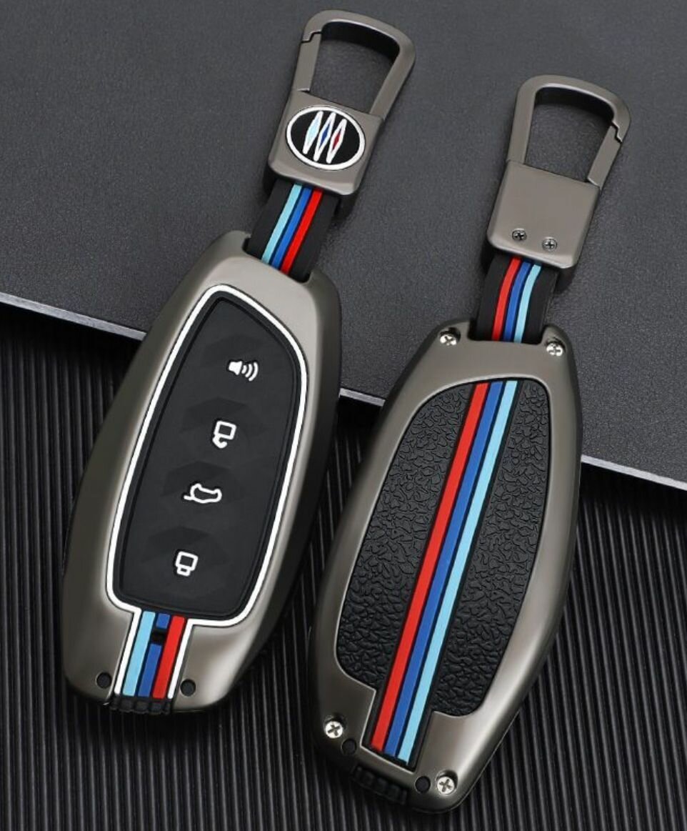 Чехол на ключ Haval Haval H3, H9, F7 new, H5 Grey