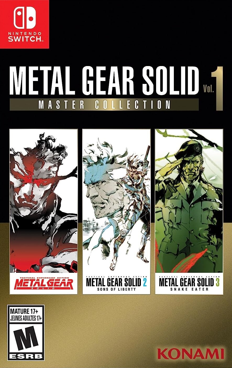Metal Gear Solid: Master Collection Vol. 1 Nintendo Switch