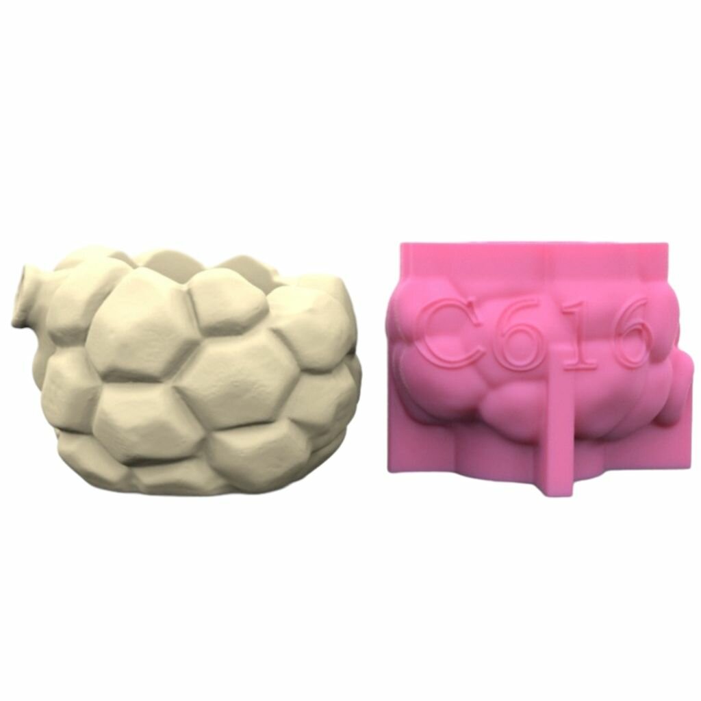 Силиконовая форма для фруктового цветочного горшка C616