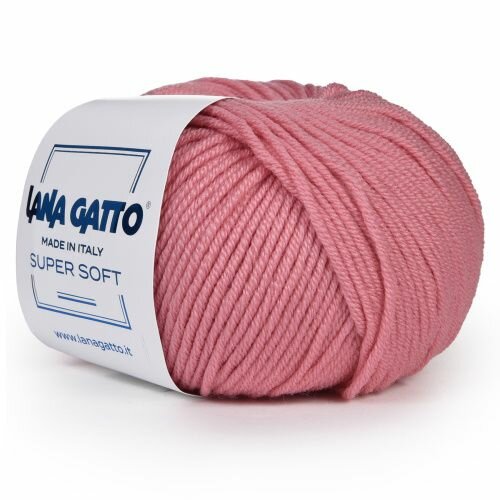 Пряжа Lana Gatto Super Soft (1 моток) 14591 амарант