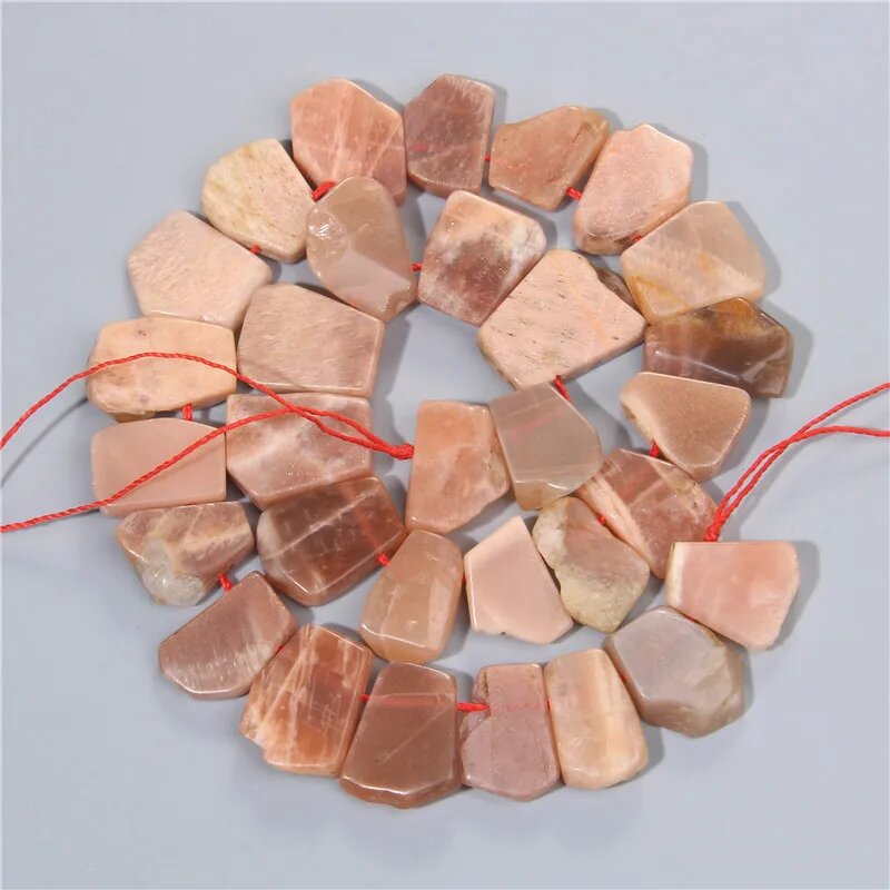 Бусины из солнестоуна, 10 шт, цвет NO.4